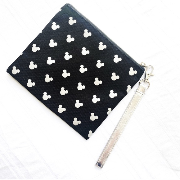 Disney | Bags | Disney Mickey Mouse Black Cosmeticmakeup Case | Poshmark
